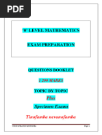 Grade 12 Mathematics Textbook | PDF