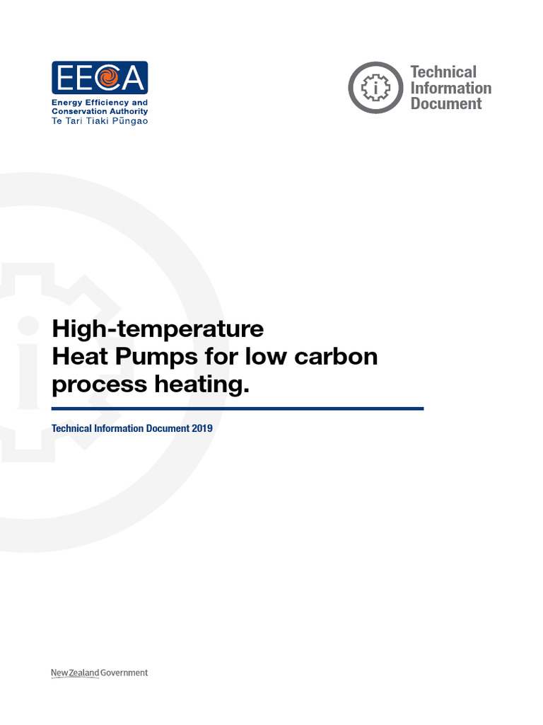 High Temperature Heat Pumps For Low Carbon Process Heating | PDF