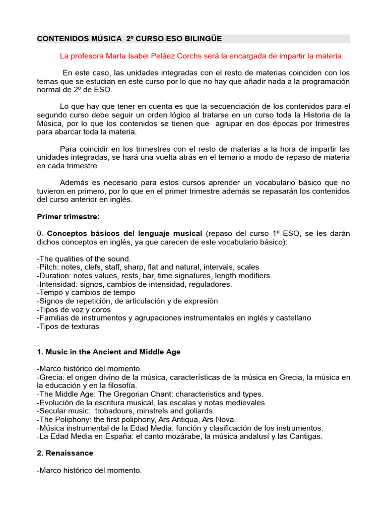Musica Bilingue2 | PDF | Ritmo | Canciones