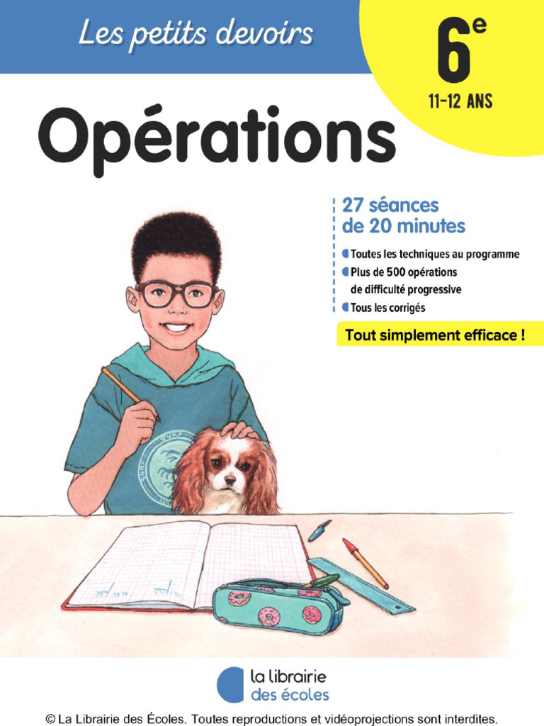 6EME-Opérations 6e Petits Devoirs (Ségolène Cozanet) | PDF