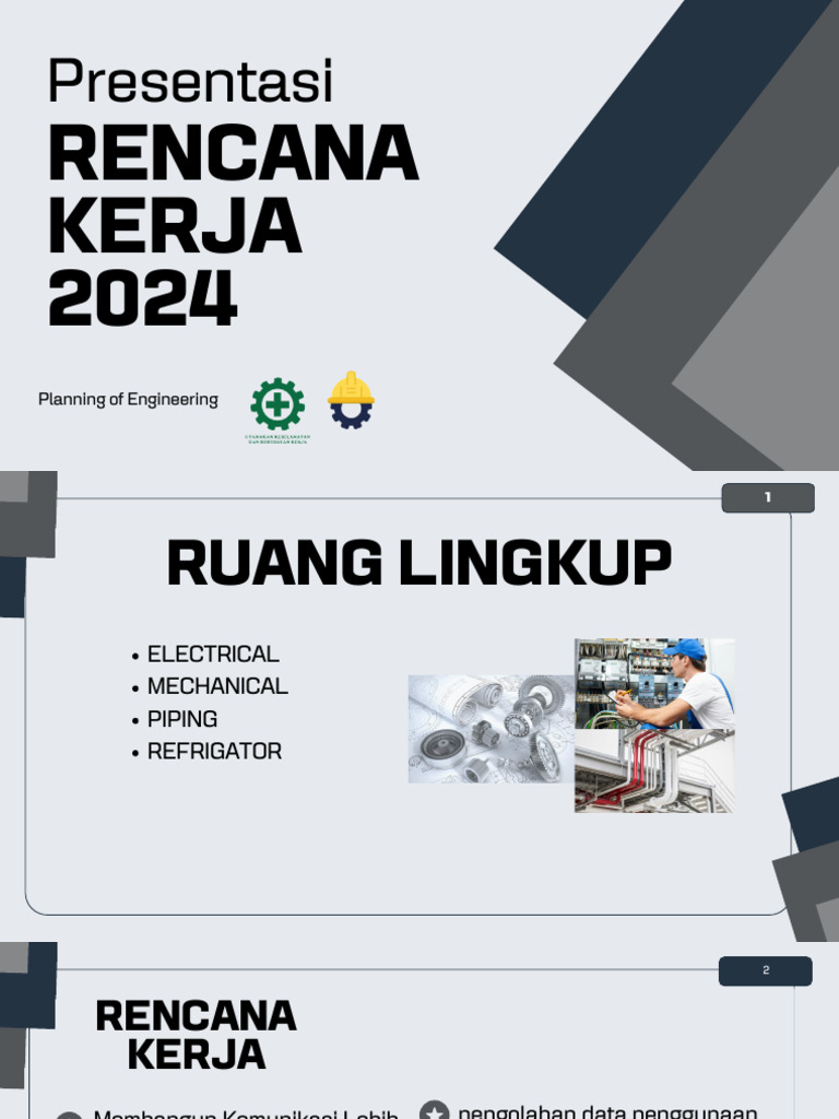 Rencana Kerja Engineering 2024 Pdf