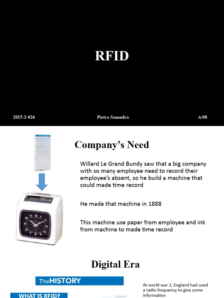 Teknologi RFID | PDF
