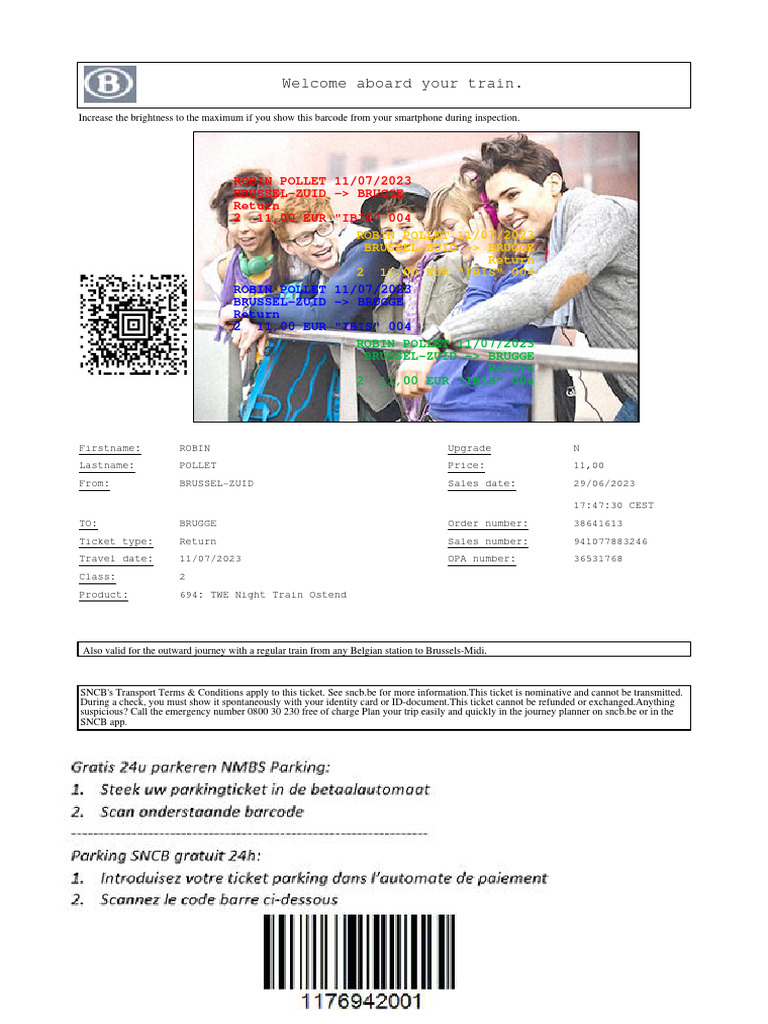 TWE Night Train Ostend ROBIN POLLET 3 | PDF | Payments | Service Industries