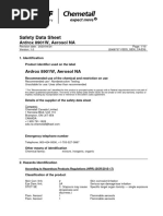 Ardrox 907pb Sds Ver2 | PDF | Toxicity | Dangerous Goods