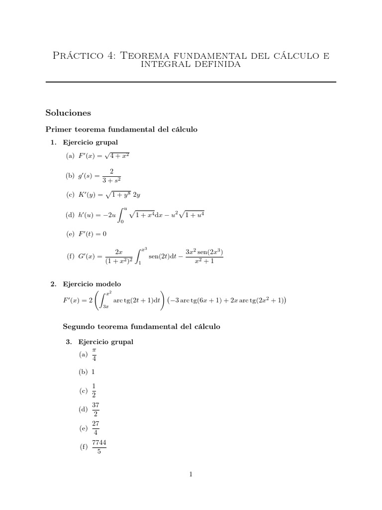 Resultados - Guia - 4 Mate 2 | PDF | Física Matemática | Funciones y mapeos