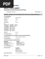 Safety Data Sheet - Distilled Water | PDF | Dangerous Goods | Toxicity