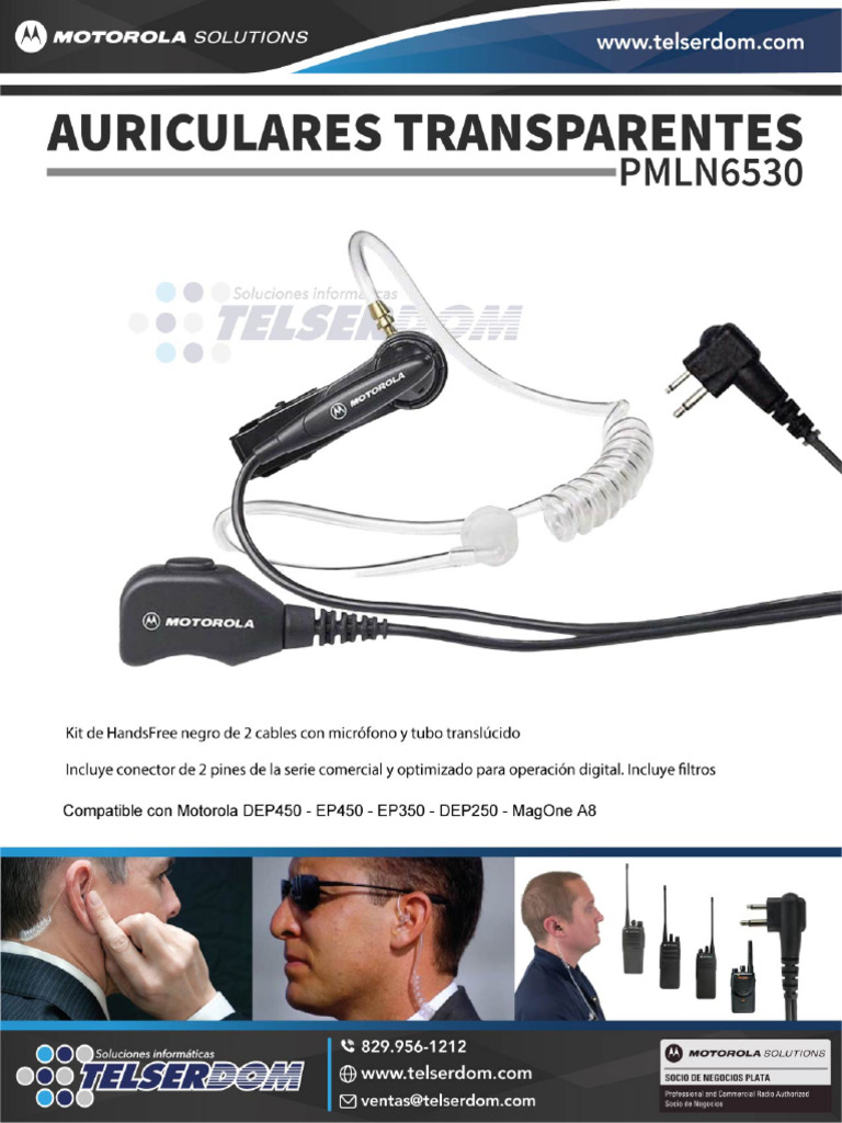 HandsFree Transparente PMLN6530 | PDF