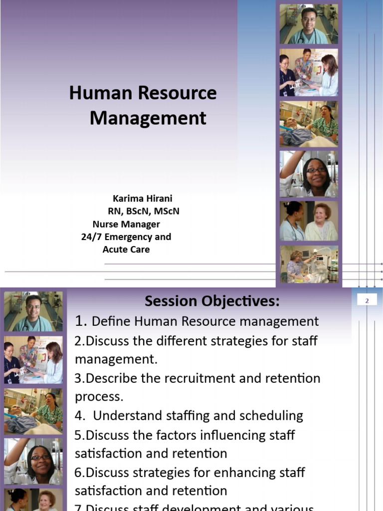 Human Resource Management | PDF | Employee Retention | Job Satisfaction