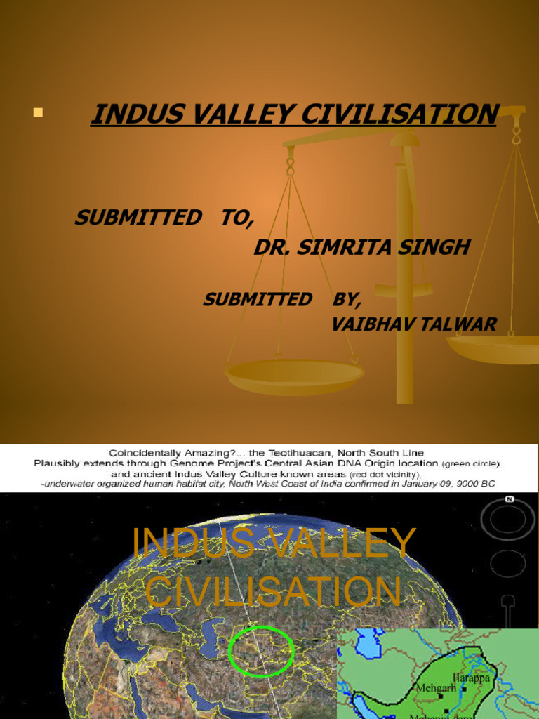 Indus Valley Civilization Overview for Class 6 | PDF