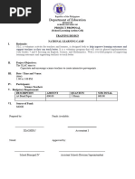 NLC Sample Class Program and Schedule | PDF