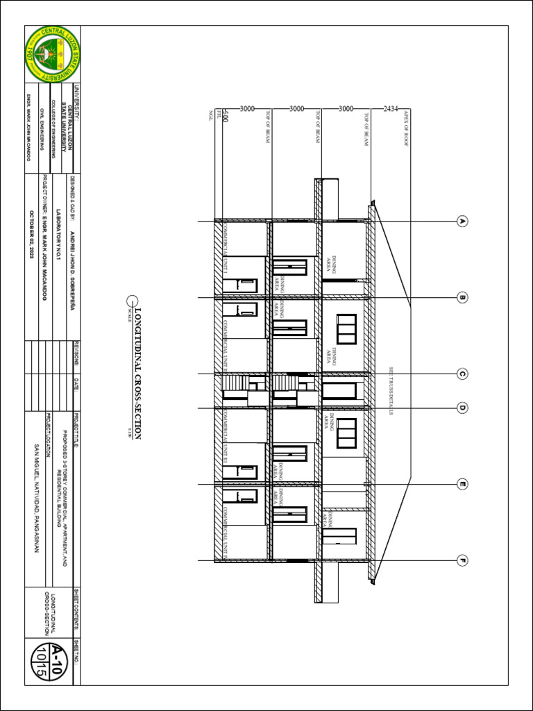 Longitudinal Cross Section Pdf Civil Engineering Structural Engineering