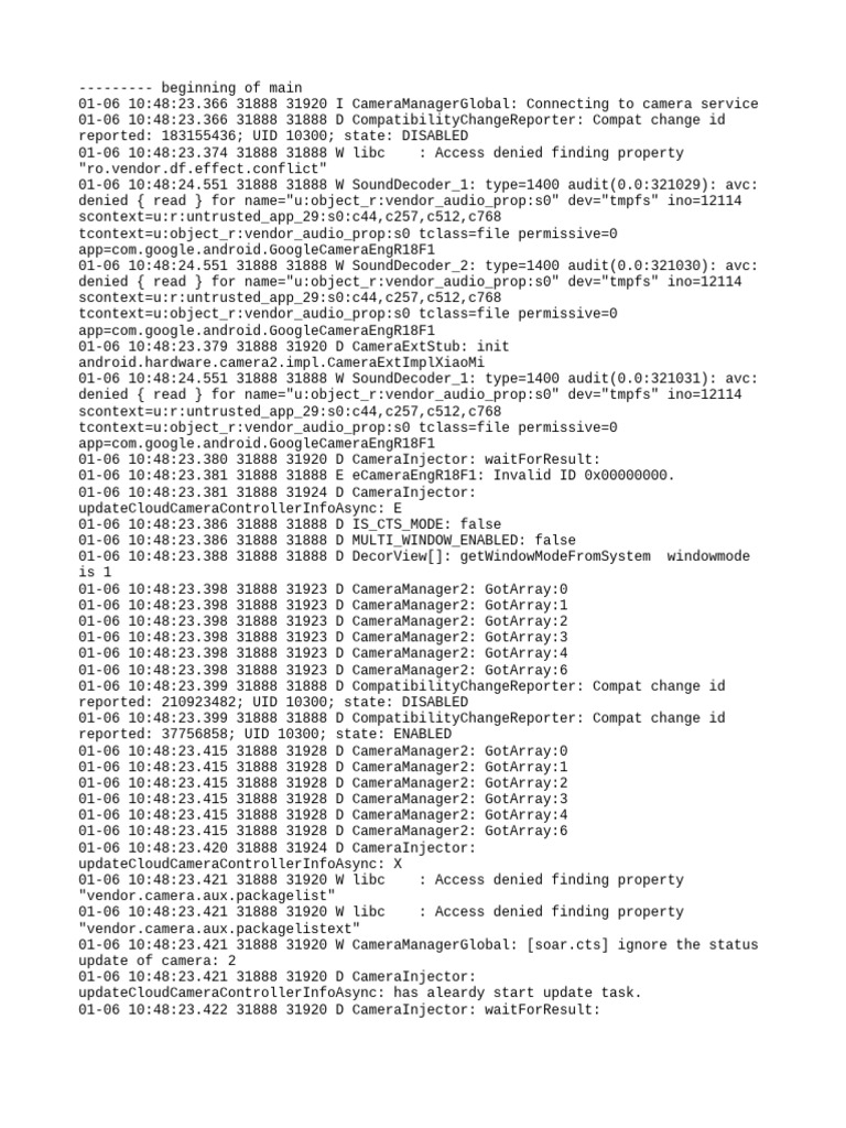 Log Cat 1704548903304 | PDF