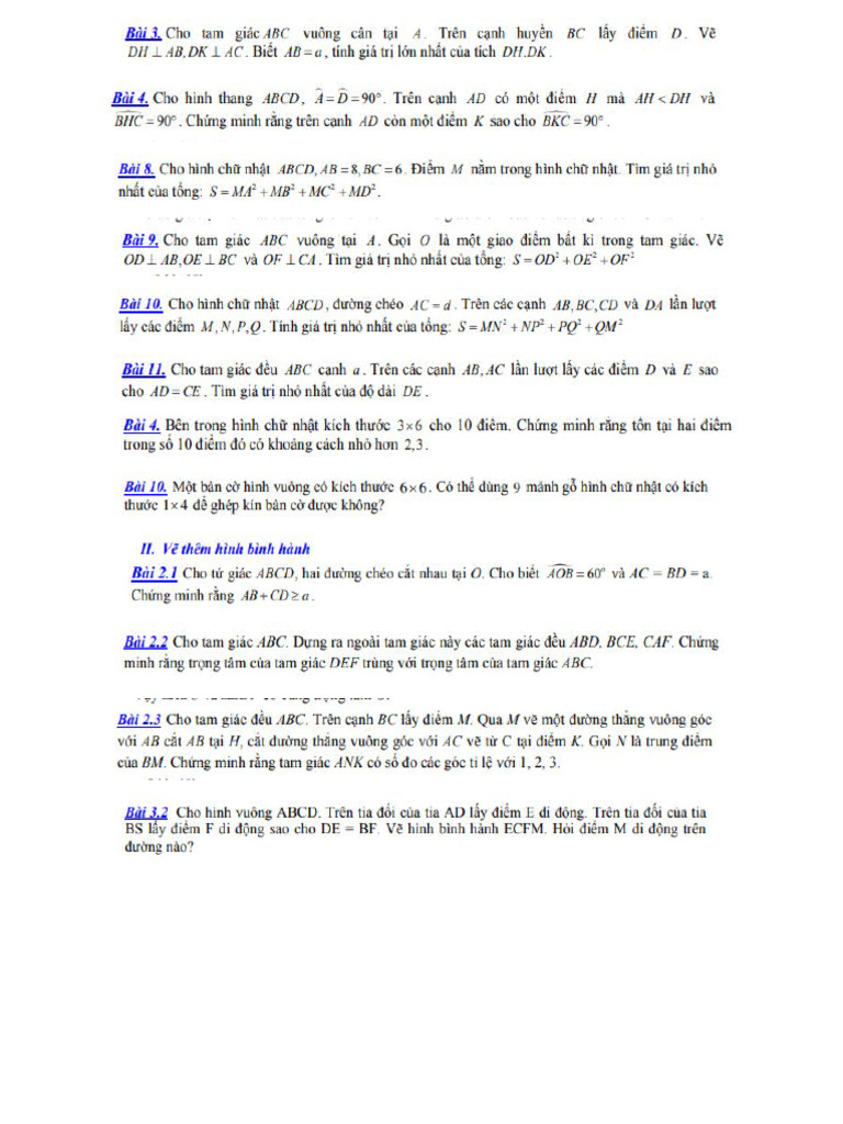 Hinh Chon Lop 8 | PDF