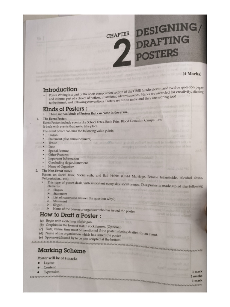 XI Drafting Poster | PDF