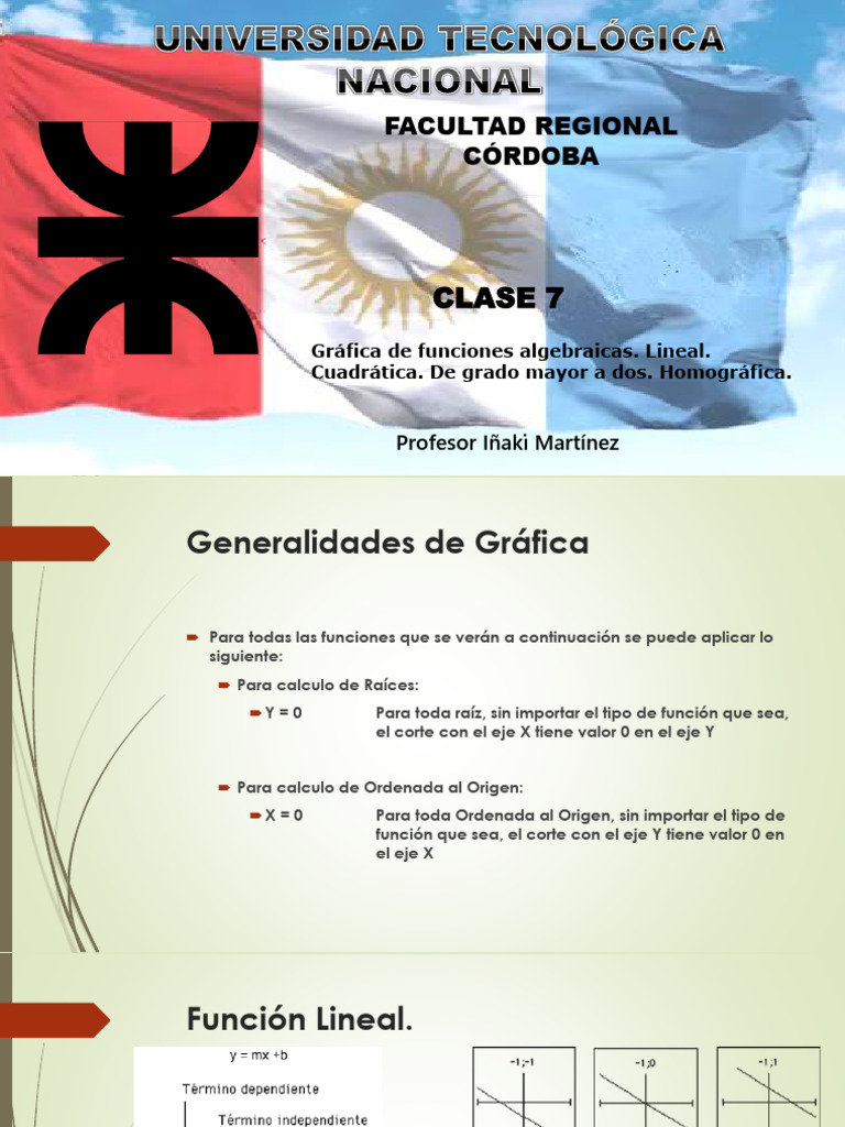 Presentación Clase 7 | PDF