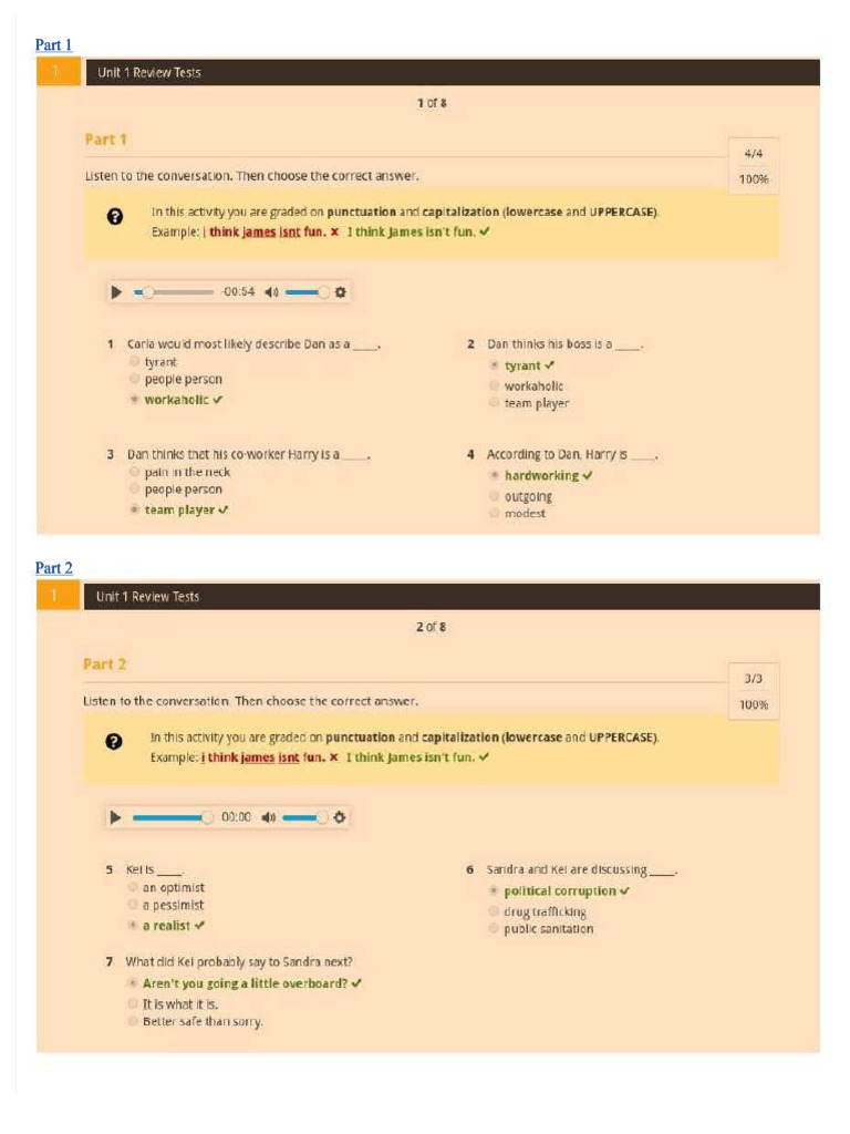 PDF Summit 1 Unit 1 General Test Compress | PDF