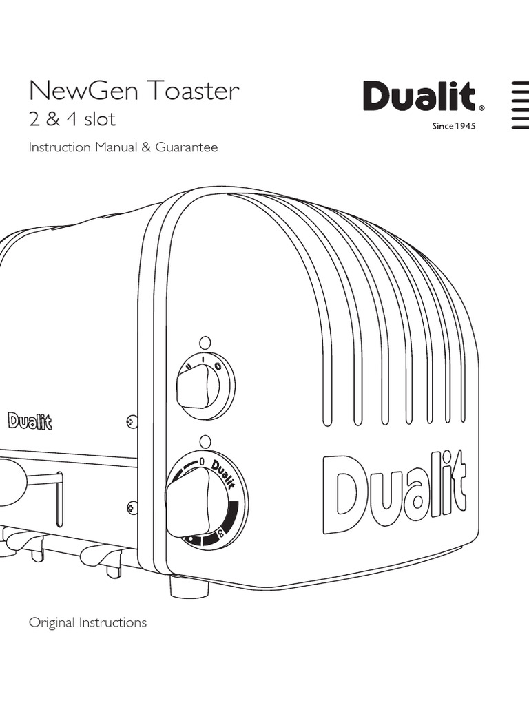 Dualit Manual | PDF