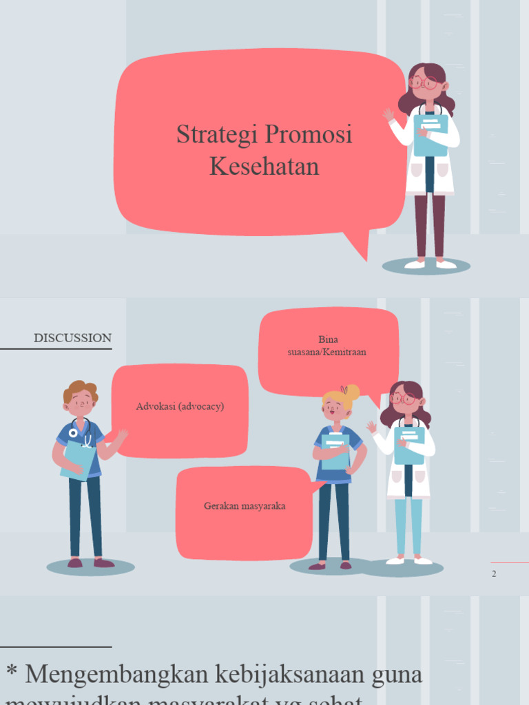Strategi Promkes | PDF | Karier & Perkembangan | Sains & Matematika