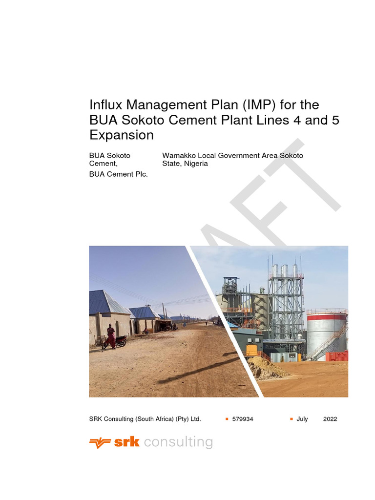 Appendix H Influx Management Plan Draft 20220630 Clean Version 0 | PDF ...