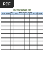 Sambal Card Form | PDF