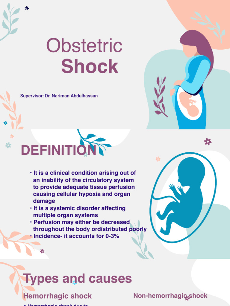 Obstetric Shock | PDF | Shock (Circulatory) | Sepsis