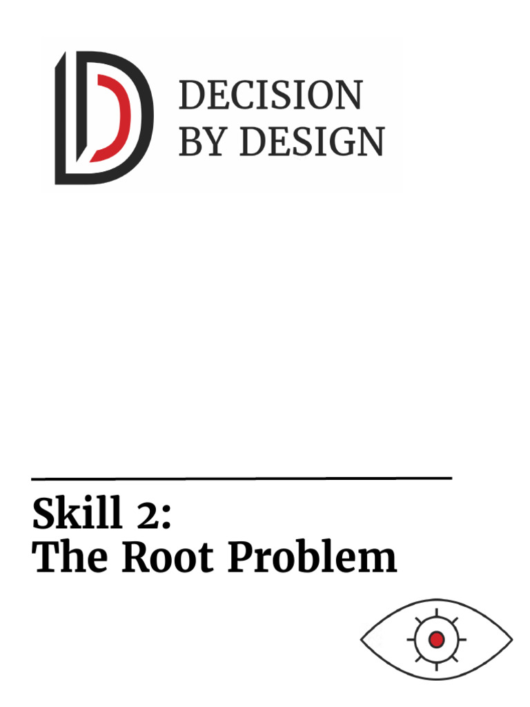 Skill 2-The Root Problem Workbook | PDF