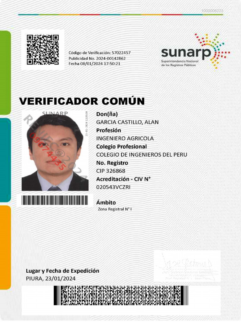 Verificador Comun | PDF