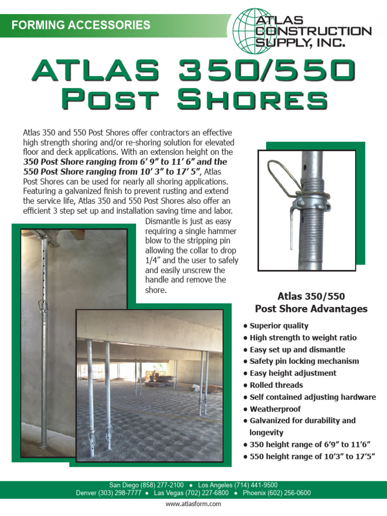 350-550 Post Shore | PDF | Tools | Mechanical Engineering