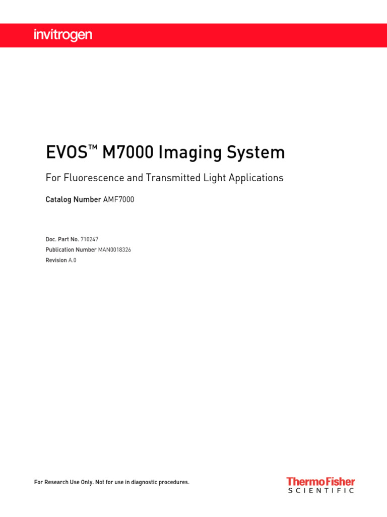 MAN0018326 EVOS M7000 UG RevA 17dec2018 Final | PDF | Icon (Computing ...