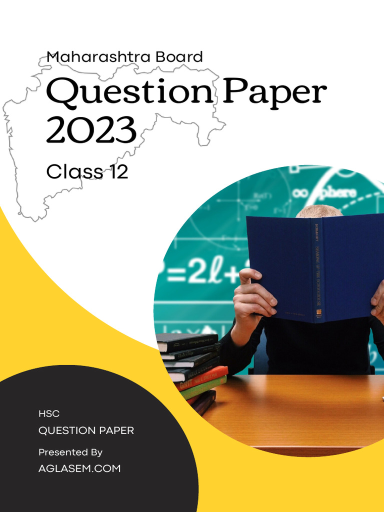 Maharashtra HSC Class 12 Question Paper 2023 | PDF
