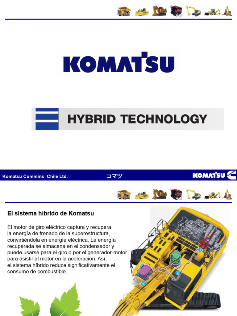 Komatsu - Sistema Hibrido | PDF