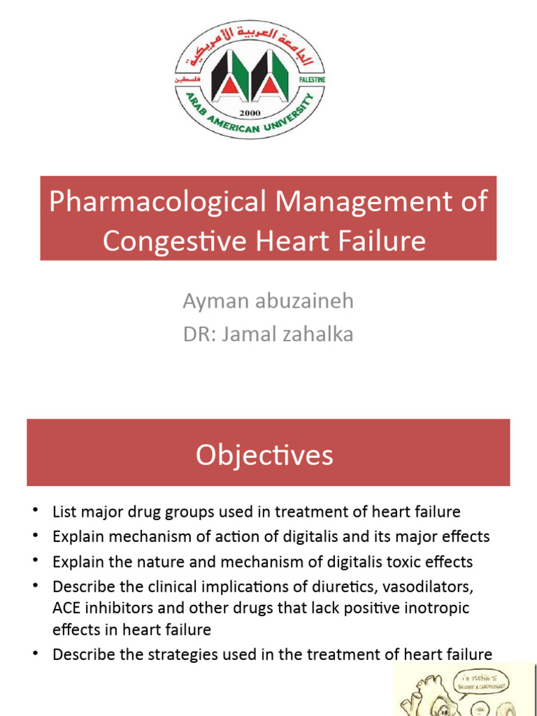 Pharam CHF | PDF | Angiotensin | Heart Failure