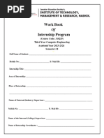 Internship Log Book | PDF