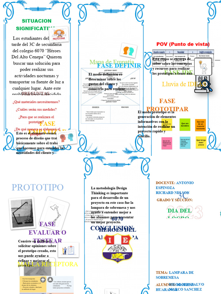 Triptico Ept Dia Del Logro | PDF