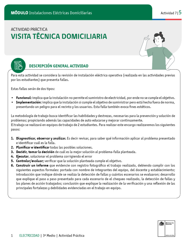 Vicita Tecnica Domiciliaria | PDF