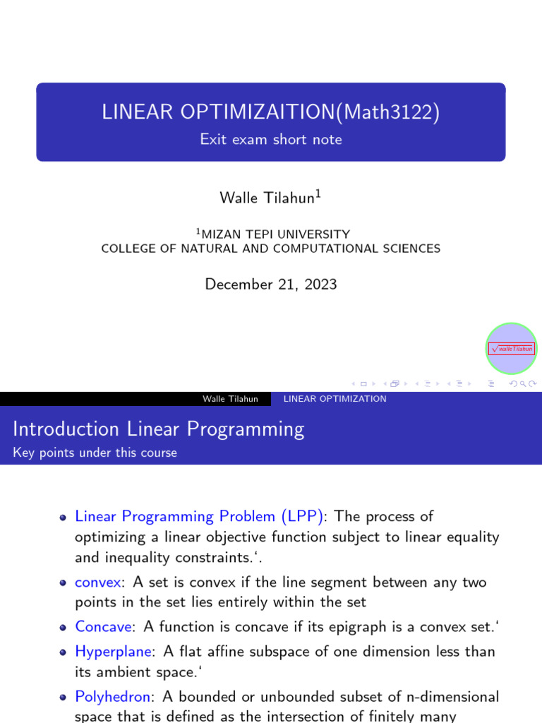 Optim | PDF Optim | PDF