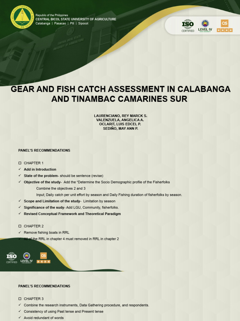 FINAL | PDF | Trawling | Outdoor Recreation