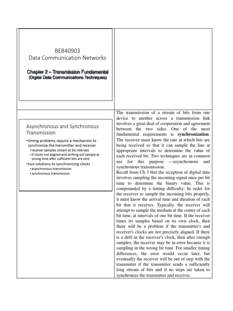 Digital Data Communication Techniques | PDF | Duplex (Telecommunications) | Network Topology