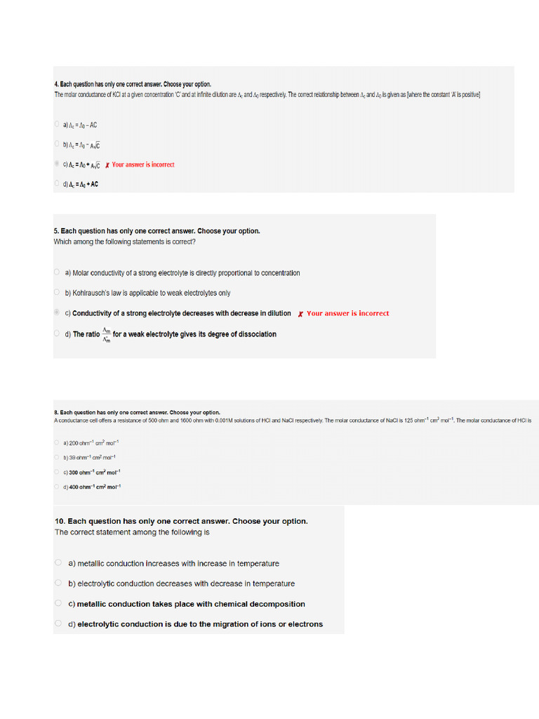 Chemistry Redo | PDF