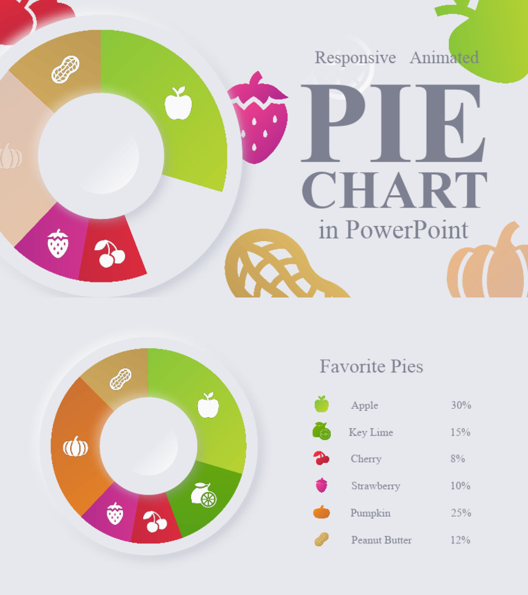 Animated Neumorphic Pie Chart Design File | PDF