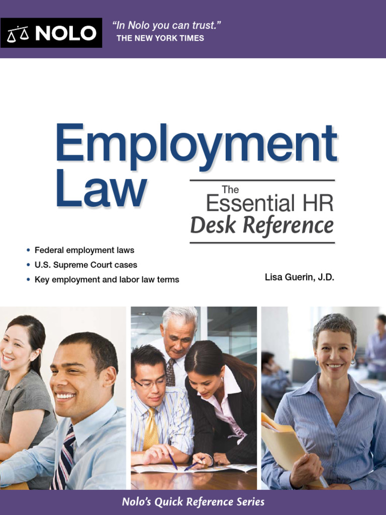 Nolo Employment Law | PDF | Americans With Disabilities Act Of 1990 ...