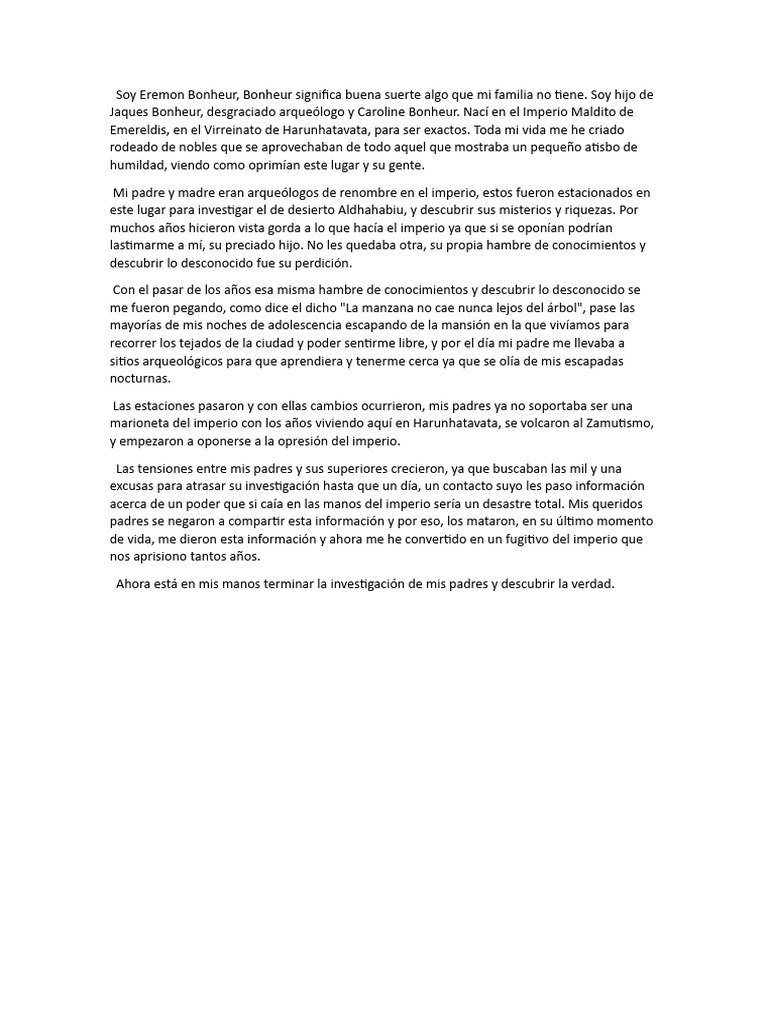 Eremon: Legado de Arqueología y Rebelión | PDF