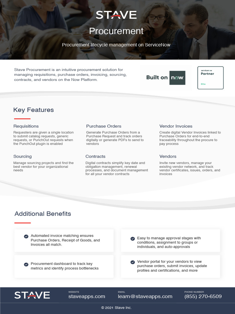 Stave Procurement | PDF | Procurement | Information Technology