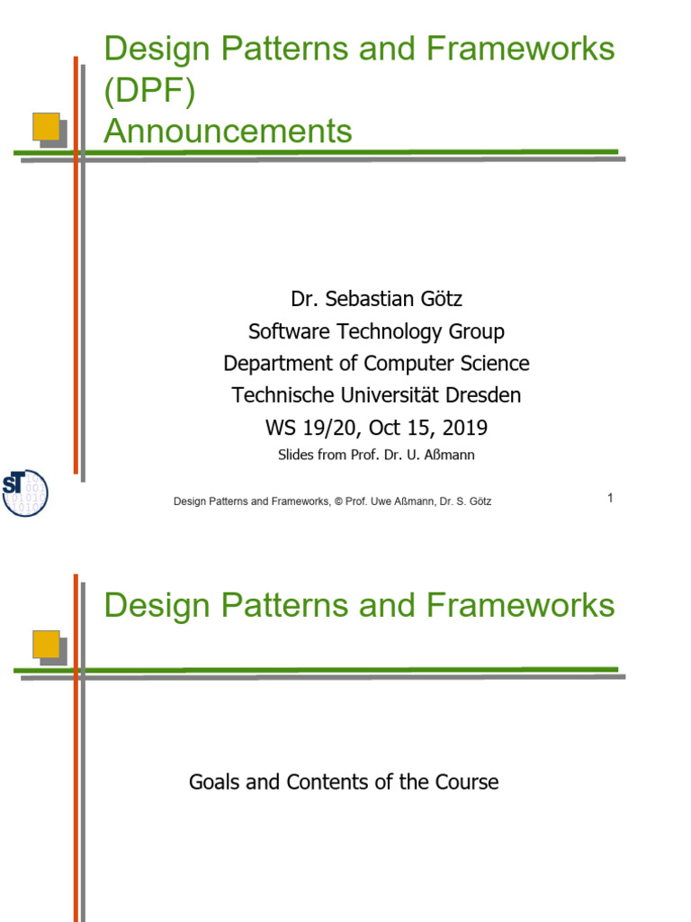 01 Intro | PDF | Model–View–Controller | Class (Computer Programming)