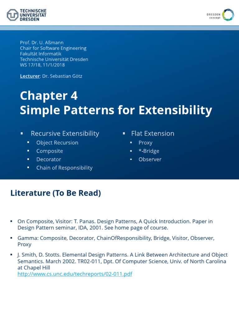 04 DPF Simple Extensibility | PDF | Inheritance (Object Oriented Programming) | Class (Computer ...