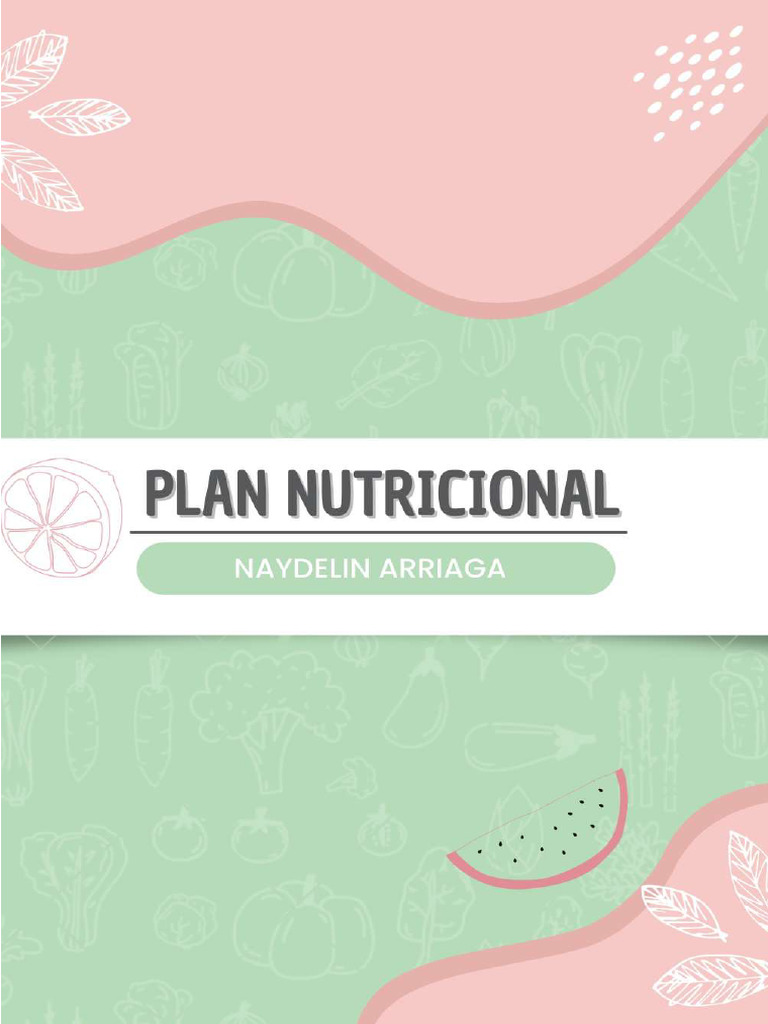 Plan Nutricional | PDF