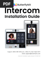 Butterflymx Cloud Controller and Access Reader Installation Guide | PDF ...