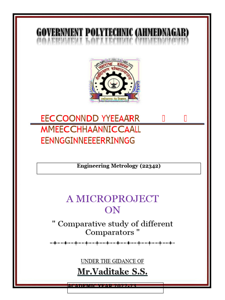 Engineering Metrology | PDF | Gear | Applied And Interdisciplinary Physics