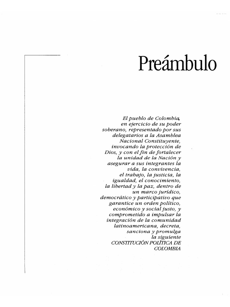 Preámbulo | PDF