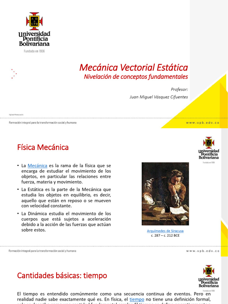 ESTAT 1 1 Nivelacion Conceptos Fundamentales | PDF | Masa | Fuerza